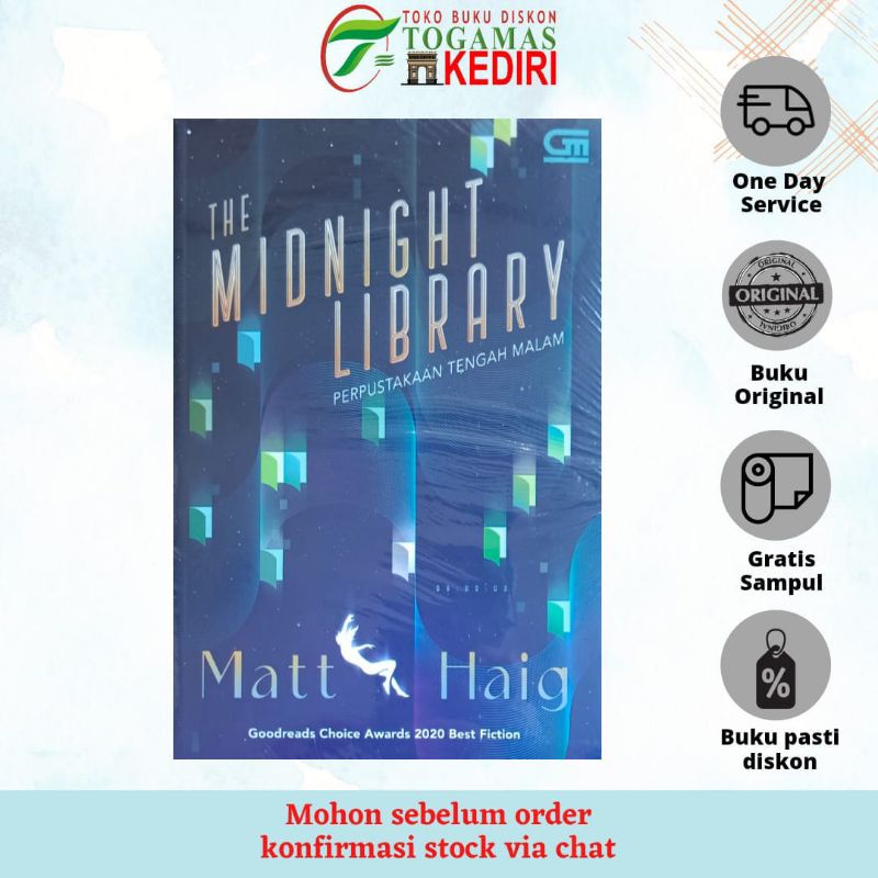 Jual THE MIDNIGHT LIBRARY (PERPUSTAKAAN TENGAH MALAM) | Shopee Indonesia