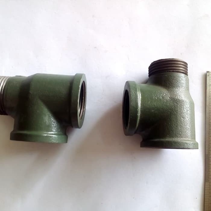 Jual PTMndri - TEE / T JET PUMP 3 WAYS 1" BESI BAJA TEBAL / SPARE PART ...