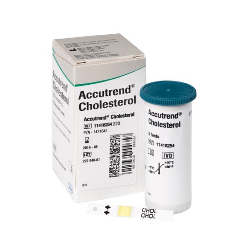 Jual Accutrend Strip Cholesterol / Accutrend Cholesterol EXP 08/2026 ...
