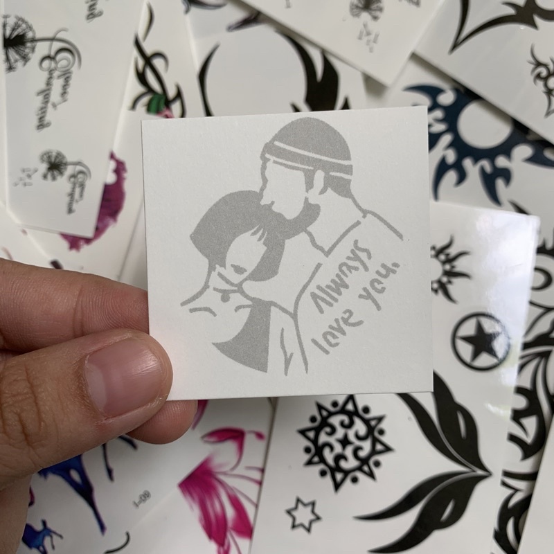 Jual Tatto Temporary semi permanent tahan 2 minggu atau Stiker Tato ...