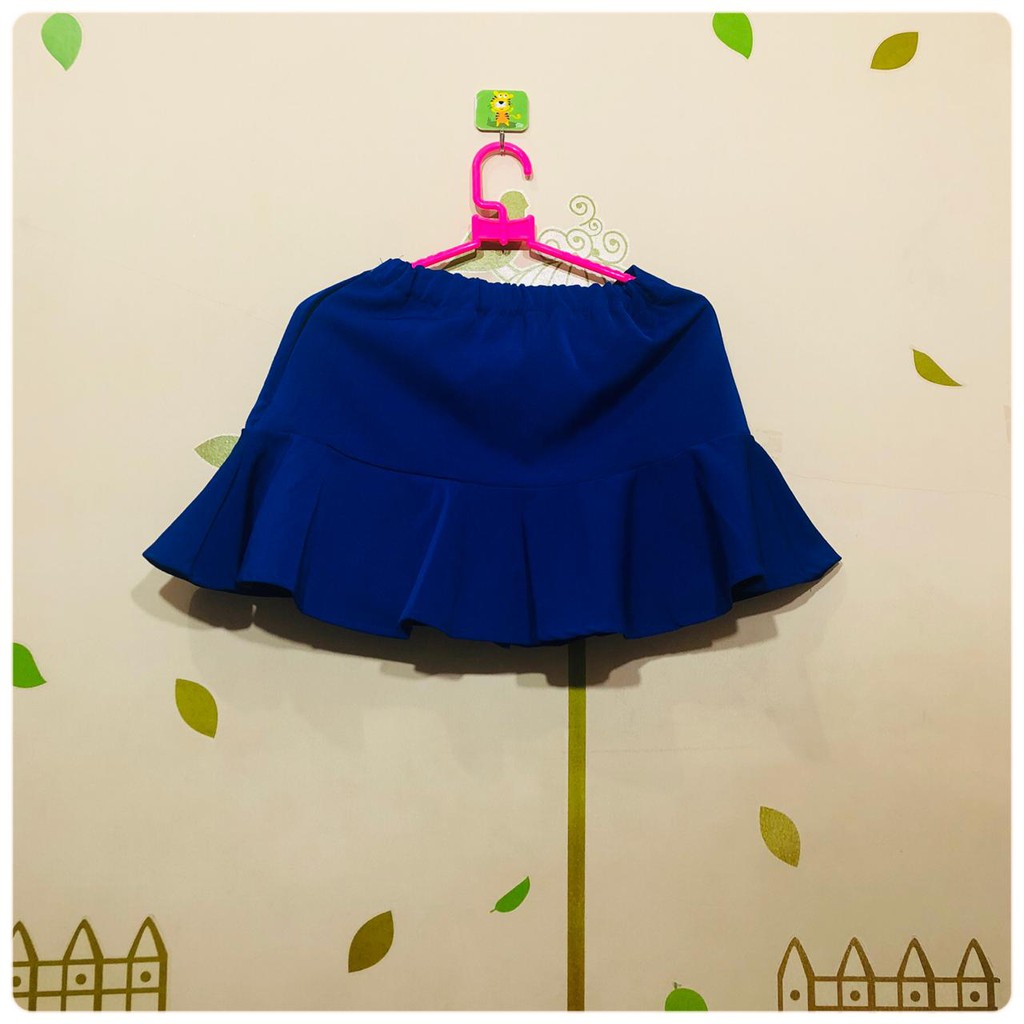 Jual rok mini biru import korea | Shopee Indonesia