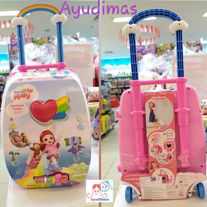 Jual Silverlit Rainbow Ruby - Rainbow Roller - Handy Travel Toy Carrier ...