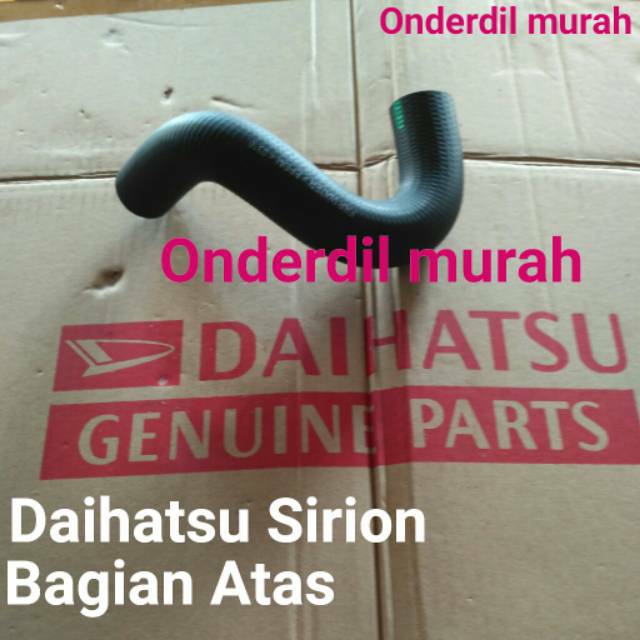 Jual Selang radiator sirion atas 2007-2017 ORIGINAL | Shopee Indonesia