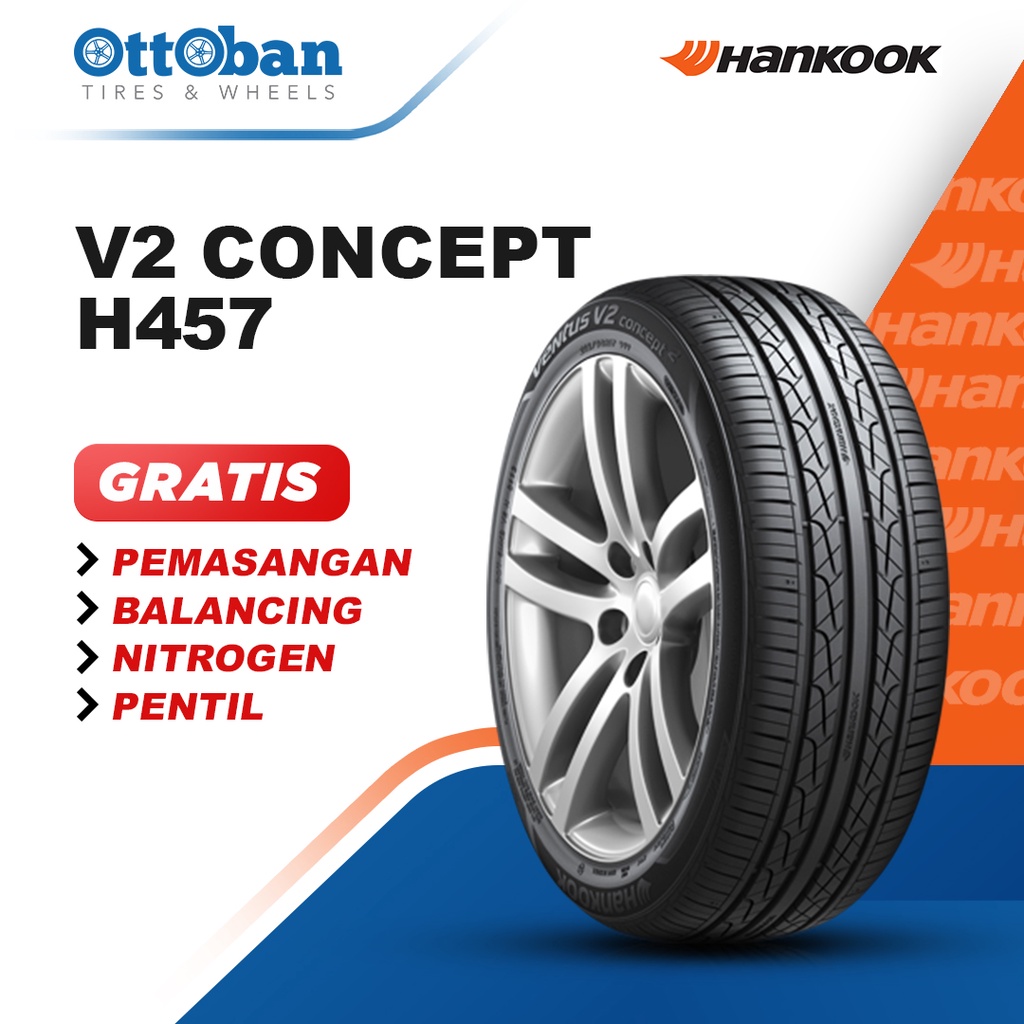 Jual Hankook Ventus V2 Concept H457 185 55 R16 Ban Mobil | Shopee Indonesia