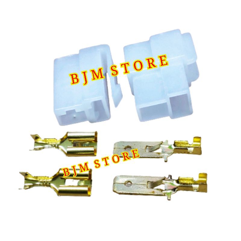Jual SOCKET SKUN SET 2 PIN BESAR/CONNECTOR SKUN 2 PIN BESAR | Shopee ...