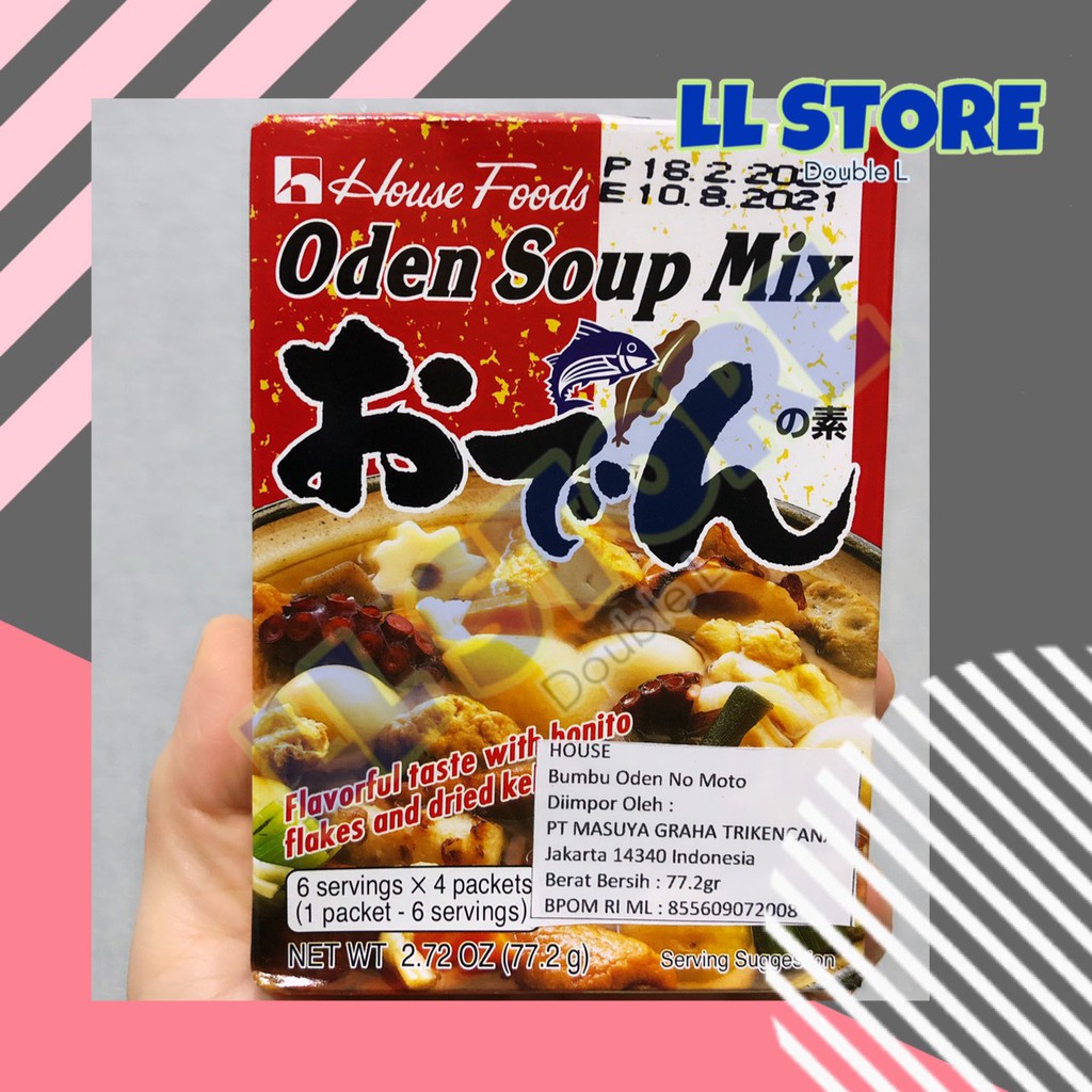 Jual HOUSE Oden Soup Mix | Bumbu Oden No Moto Jepang Odeng | Shopee ...