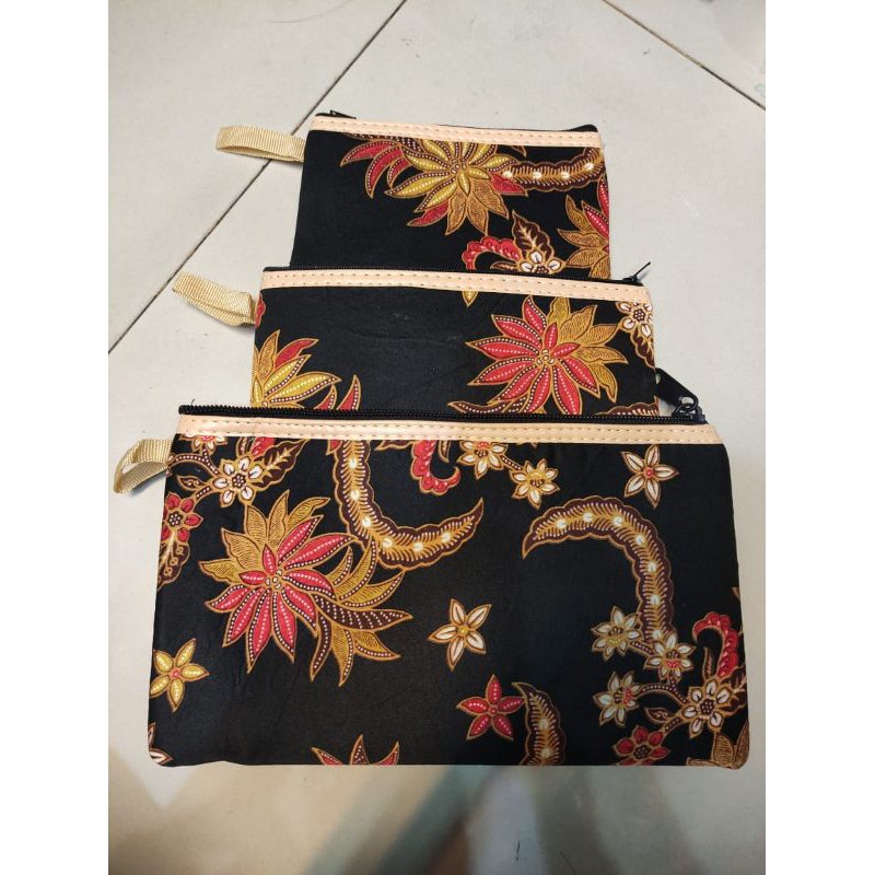 Jual dompet batik isi 3 murmer by moje jogja bisa partai besar | Shopee Indonesia