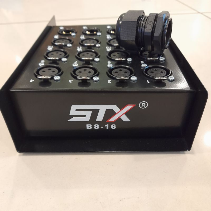 Jual BOX SNAKE Kabel 16 CH STX BS-16 Channel Junction Plus Jack ...