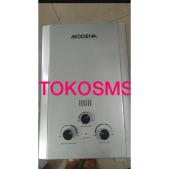 Jual Promo!!! paling murah !!! pemanas air gas modena tipe GI 6v ...