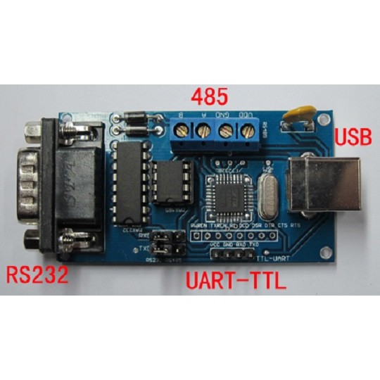 Jual Usb To Rs232 Uart Ttl Rs485 Module Shopee Indonesia