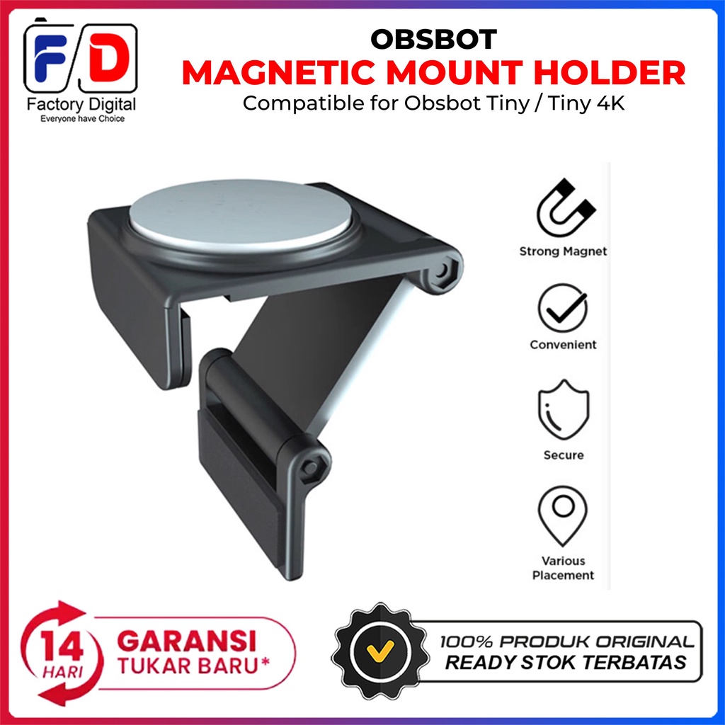 Jual OBSBOT Tiny Magnetic Mount for Obsbot Tiny / Tiny 4K Original ...