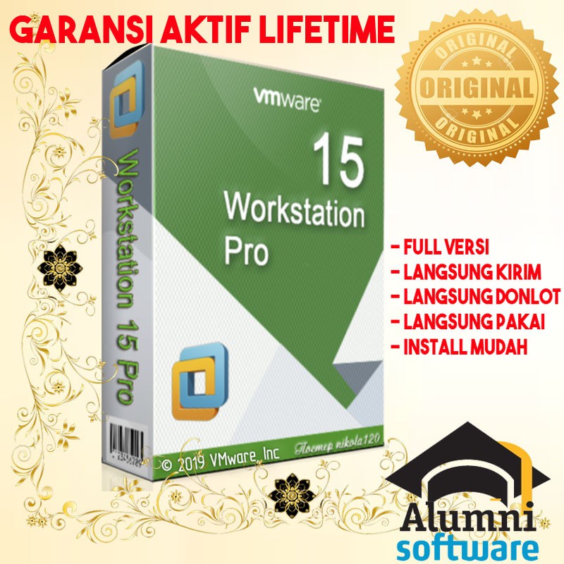 Jual [FULL VERSION] VMware Workstation Pro Multiple OS - GARANSI ...