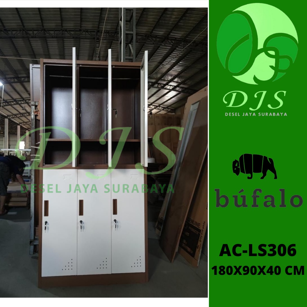Jual Loker Besi 6 Pintu AC-LS306 - Loker Besi - Locker Besi - Loker Besi - Loker Karyawan ...
