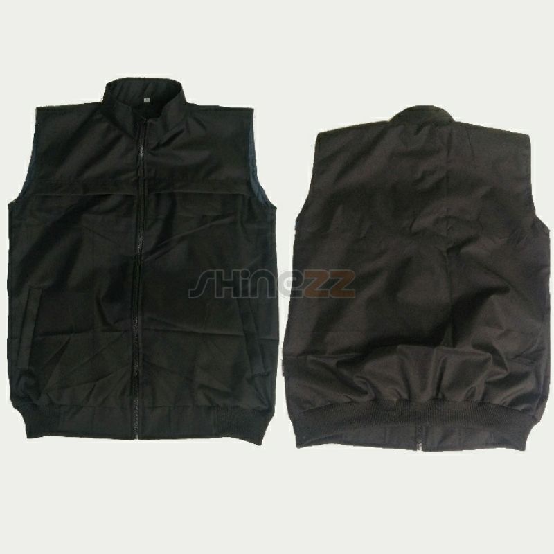 Jual rompi pria hitam polos terbaru rompi cowok simple rompi pria motor ...