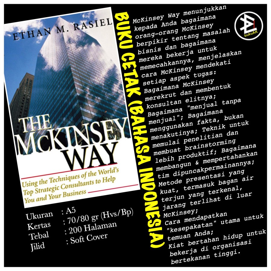 Jual The McKinsey Way - Ethan Rasiel (Buku Cetak) | Shopee Indonesia