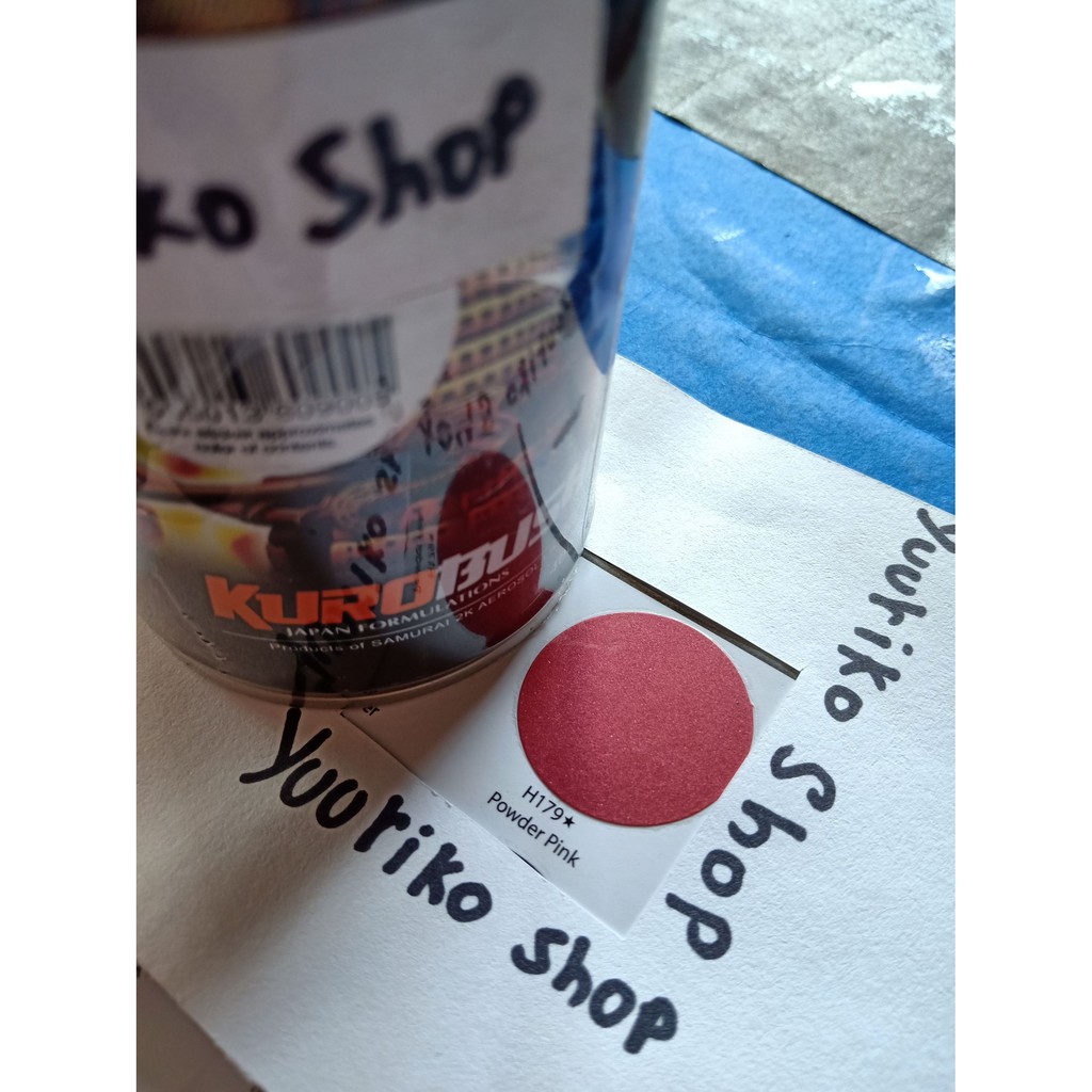 Jual pilok Samurai Cat Samurai Paint H179 Powder pink Pilox Cat Semprot ...