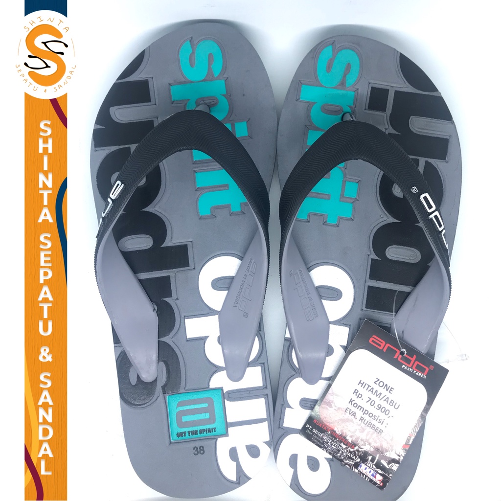 Jual SANDAL JEPIT ANDO (PRIA) | Shopee Indonesia