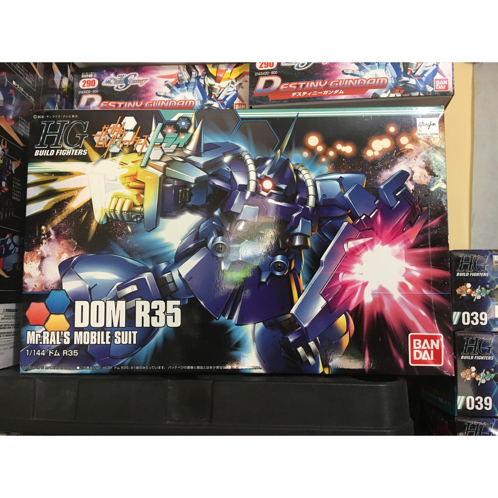 Jual High Grade 1/144 Build Fighter Dom R35 Ral's Mobile Suit Ori ...