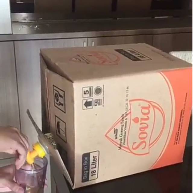 Jual Minyak Goreng Sovia BIB 18 liter | Shopee Indonesia