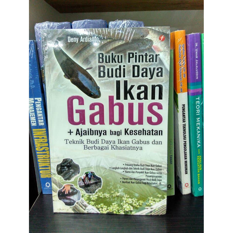 Jual BUKU BUDIDAYA IKAN GABUS - IRIN IRIANA KUSMINI DKK ORI | Shopee ...