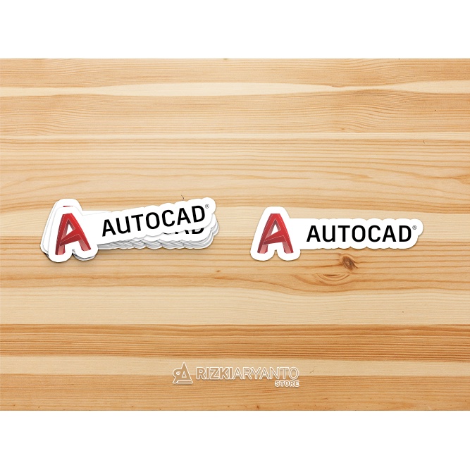 Jual Sticker - Stiker Logo Autodesk AutoCAD untuk PC Laptop HP dll ...