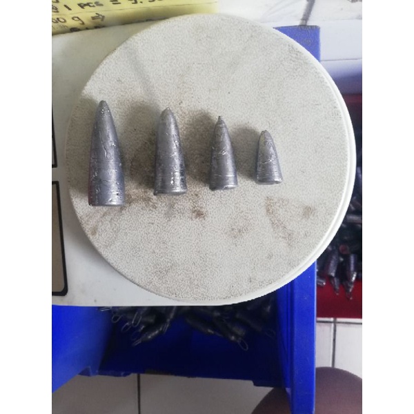 Jual Bandul pancing Timah pemberat pancing per 100g | Shopee Indonesia