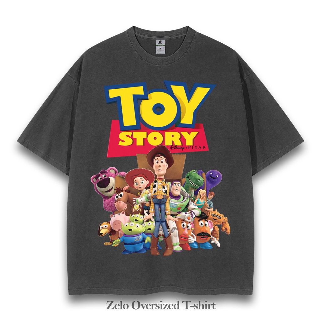 Jual Kaos Toy Story Vintage Tee T shirt Oversize Toy Story | Shopee ...