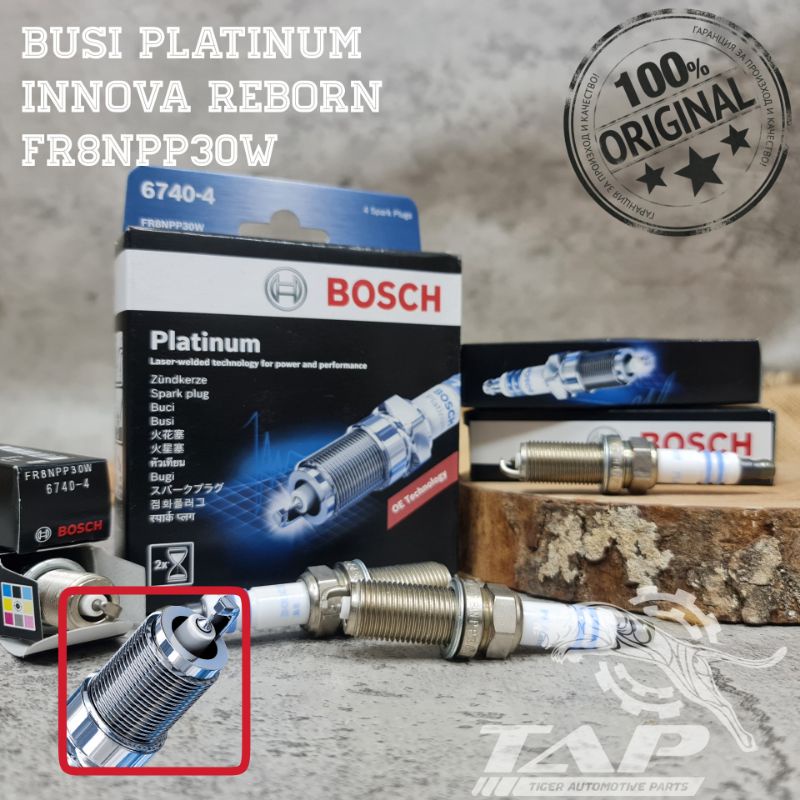 Jual BUSI PLATINUM INNOVA REBORN FORTUNER VRZ FR8NPP30W SPARK PLUG ...