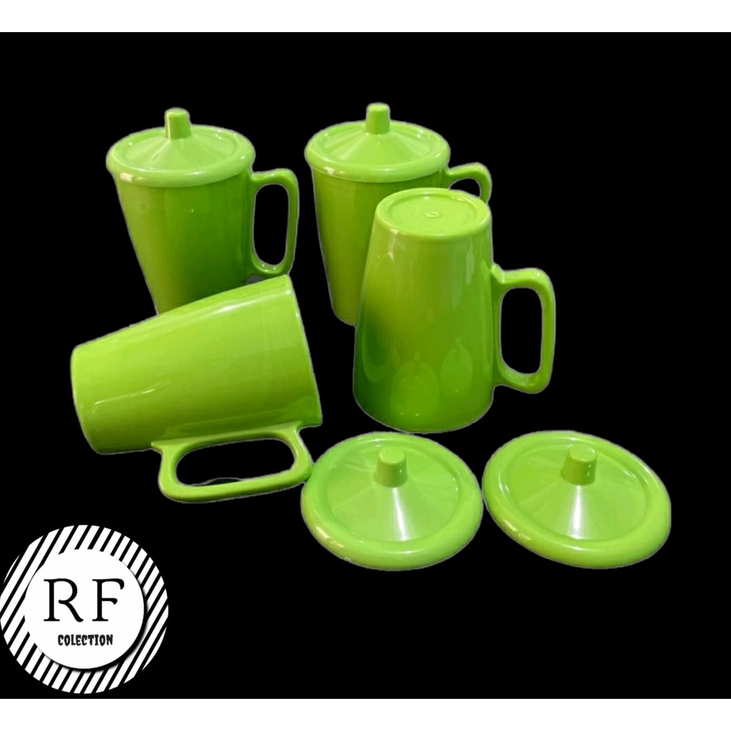 Jual MUG 500ML DENGAN TUTUP / MUG MELAMIN TUTUP / MUG MELAMIN 500ML ...