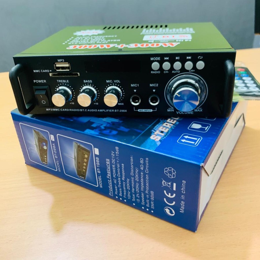 Jual power amplifier ampli bisa untuk rumahan dan audio mobil 600 watt ...