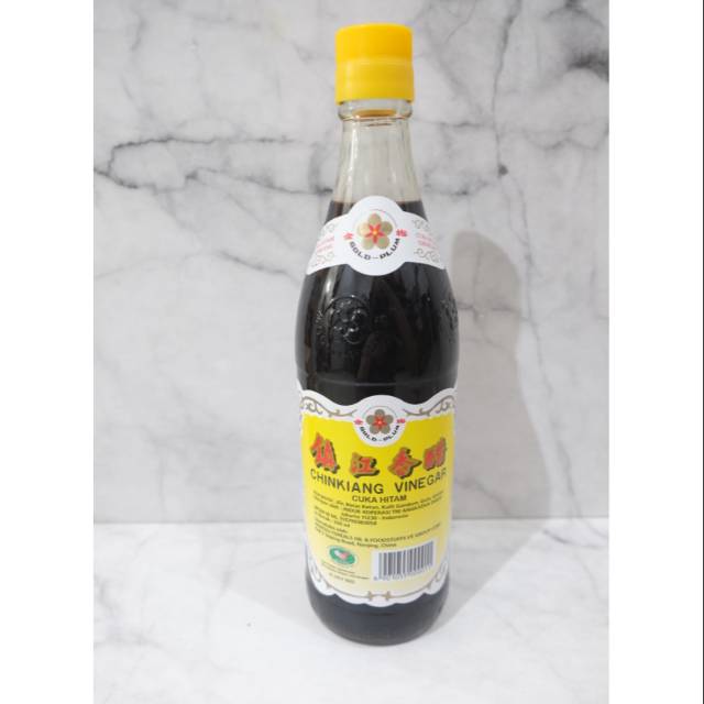 Jual GOLD PLUM CHINKIANG BLACK VINEGAR / CUKA HITAM 550 ML | Shopee ...
