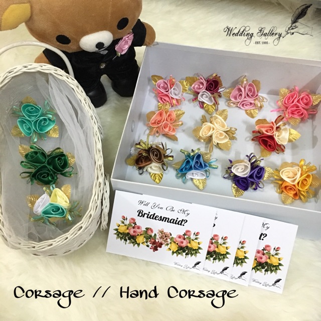 Jual Corsage / bunga dada banyak warna ready | Shopee Indonesia