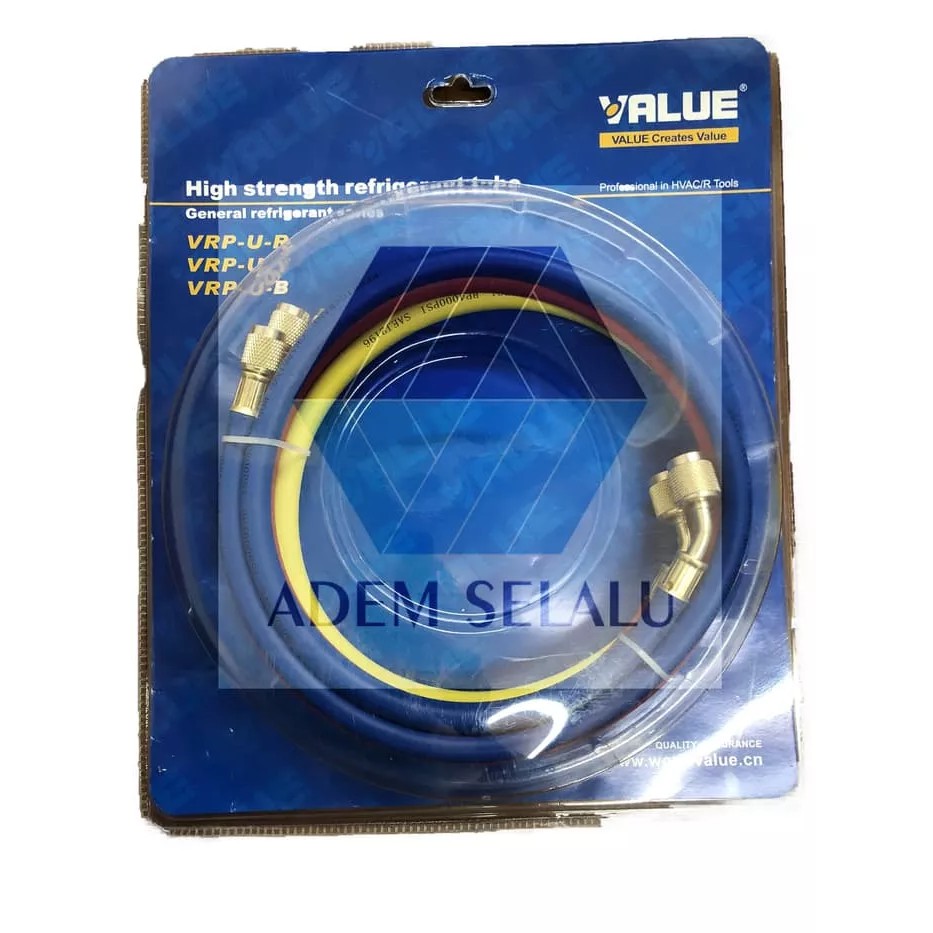 Jual Selang Manifold Value R22 R134a R404a R407c 150 cm | Charging Hose ...
