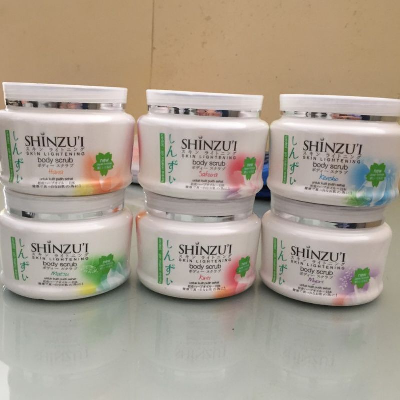Jual SHINZU'I BODY SCRUB 200GRAM ALL VARIANS | Shopee Indonesia