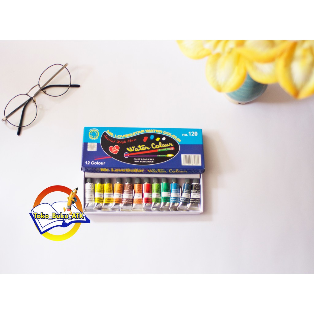 Jual Cat Air 12 Warna Water Colour | Shopee Indonesia