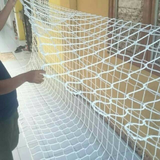 Jual Jaring jala-jala tusuk nilon 12mm lubang 15x15cm meteran ukuran ...