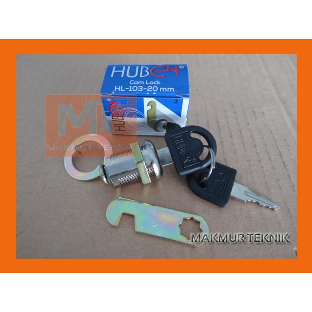 Jual HUBEN HL-103-20 mm CamLock - Kunci Locker - Kunci Lemari | Shopee Indonesia