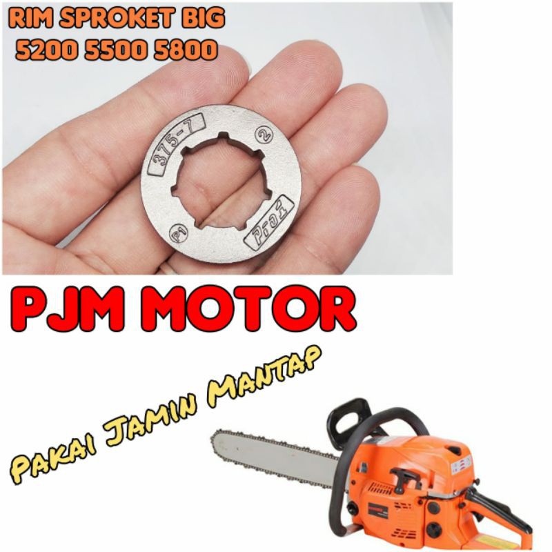 Jual Rim Cincin Sporket rumah Kain Klos Kampas Mesin Chainsaw Senso ...