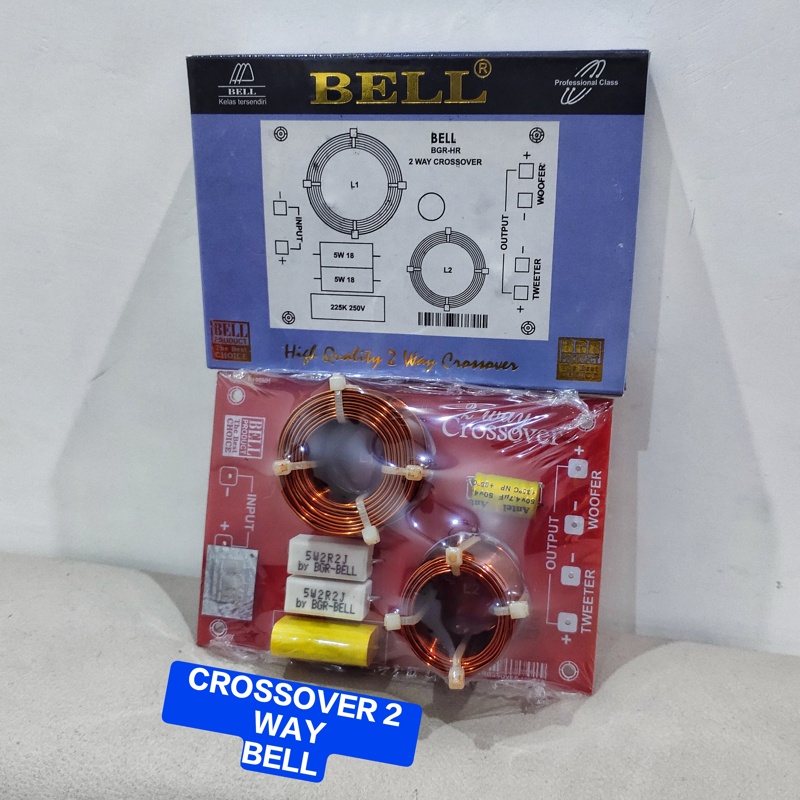 Jual Kit Crossover Pasif 2 Way 2 Jalur BELL BGR Original | Shopee Indonesia
