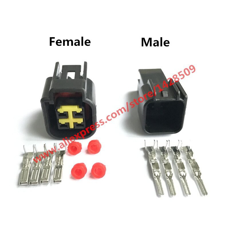 Jual 20 Sets 4 Pin FWY-C-4F-B For Furukawa Auto Connector Waterproof ...