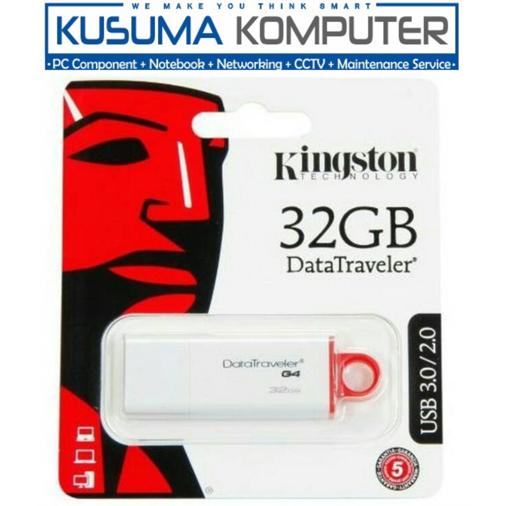 Jual Flashdisk Kingston Original 32GB USB 3.0 DTIG4/32G | Shopee Indonesia