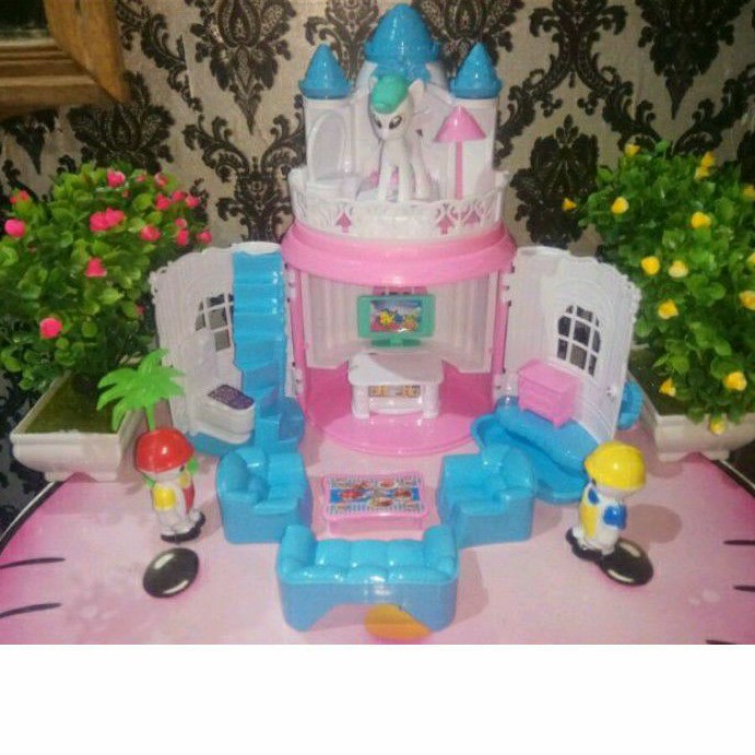 Jual MAINAN RUMAH ISTANA /DREAM CASTLE LH 4 / MAINAN ANAK EDUKASI RUMAH RUMAHAN ISTANA MEGAH ...