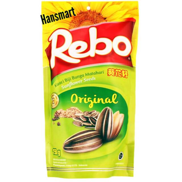 Jual Kuaci Kwaci Rebo Original 150 Gr | Shopee Indonesia