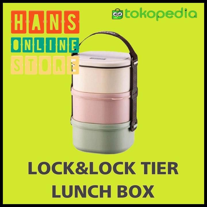 Jual LOCKnLOCK HPL770 3 Tier Lunch Box | Shopee Indonesia