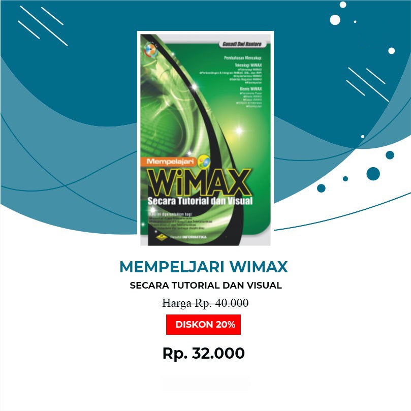Jual BUKU MEMPELAJARI WIMAX SECARA TUTORIAL DAN VISUAL | Shopee Indonesia