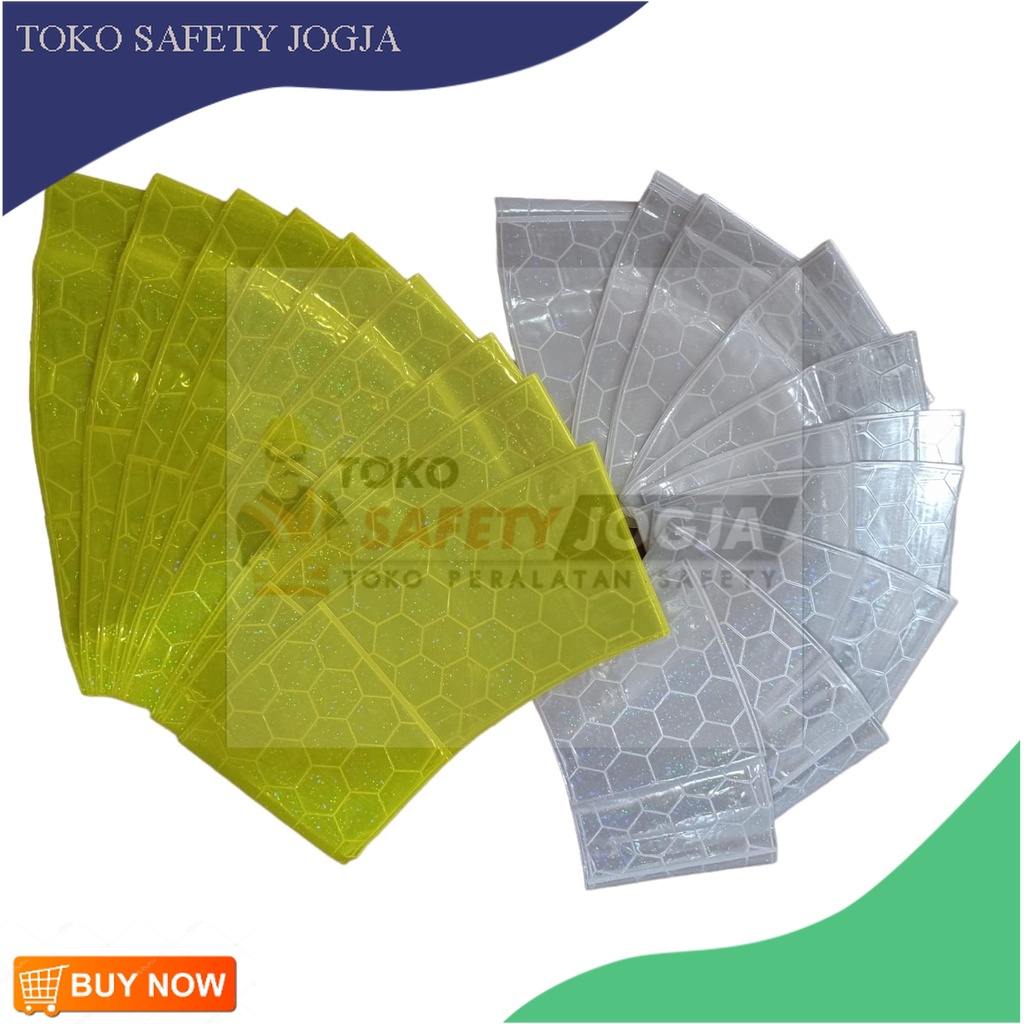 Jual SCOTLIGHT LIST KUNING PUTIH UNTUK TRAFFIC CONE SATU SET KERUCUT 1 ...