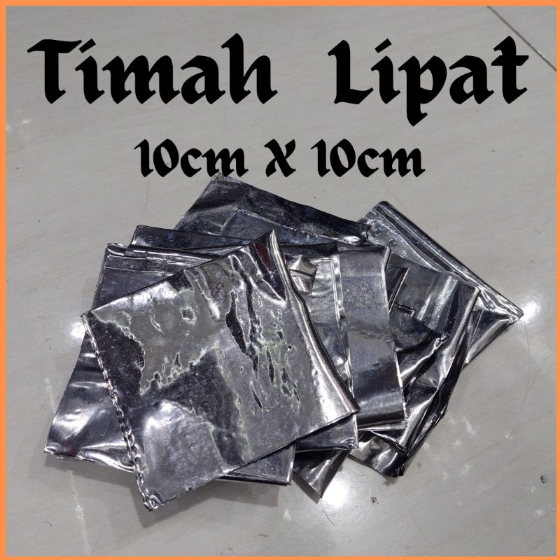 Jual timah lembaran /pemberat pancing 10cm X 10cm | Shopee Indonesia