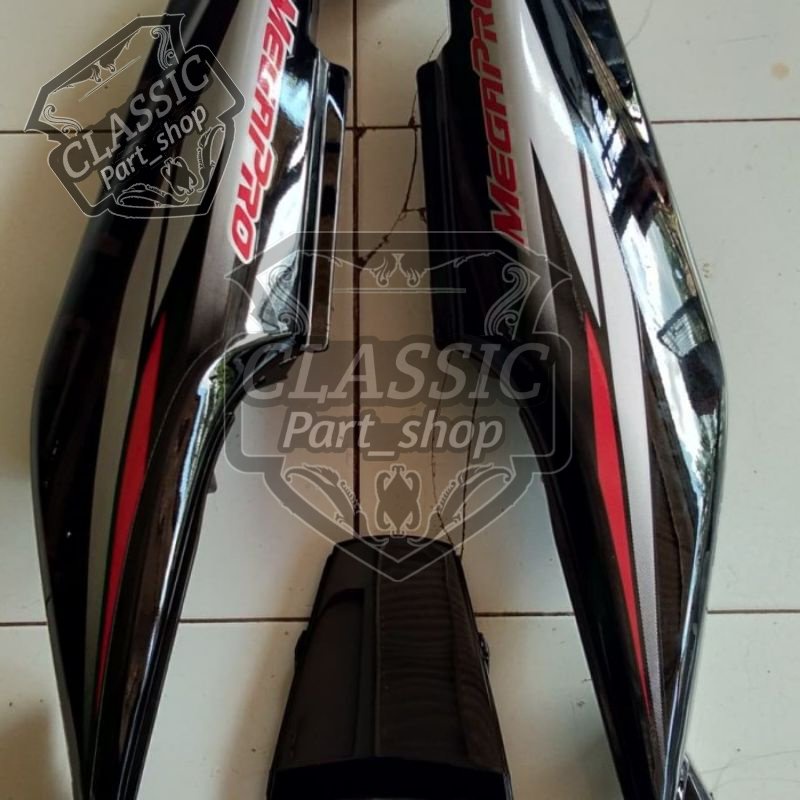 Jual PAKET BODY MEGAPRO NEW PRIMUS SET STRIPING | Shopee Indonesia