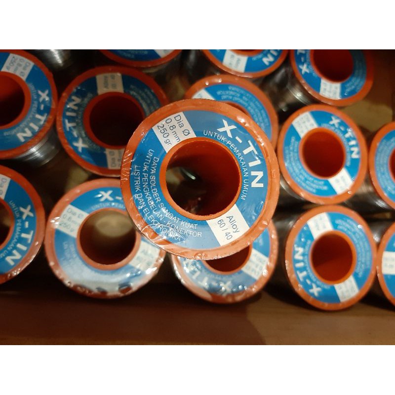 Jual TIMAH SOLDER 250 GRAM BAGUS X-TIN | Shopee Indonesia