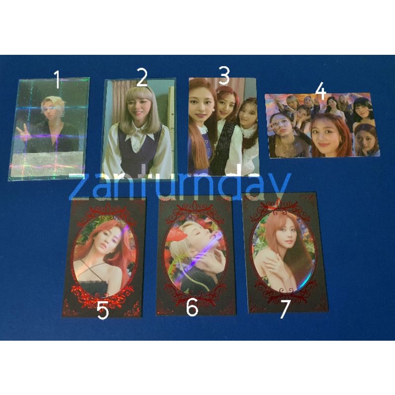 Jual [Official] Photocard PC Twice POB Withdrama Eyes Wide Open EWO Jihyo Jeongyeon Chaeyoung ...